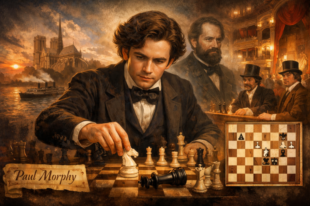 Paul Charles Morphy: El Genio del Ajedrez - evilchess.com